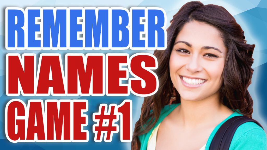 how to Remember Names Game 1 and faces social communication ae mind ...