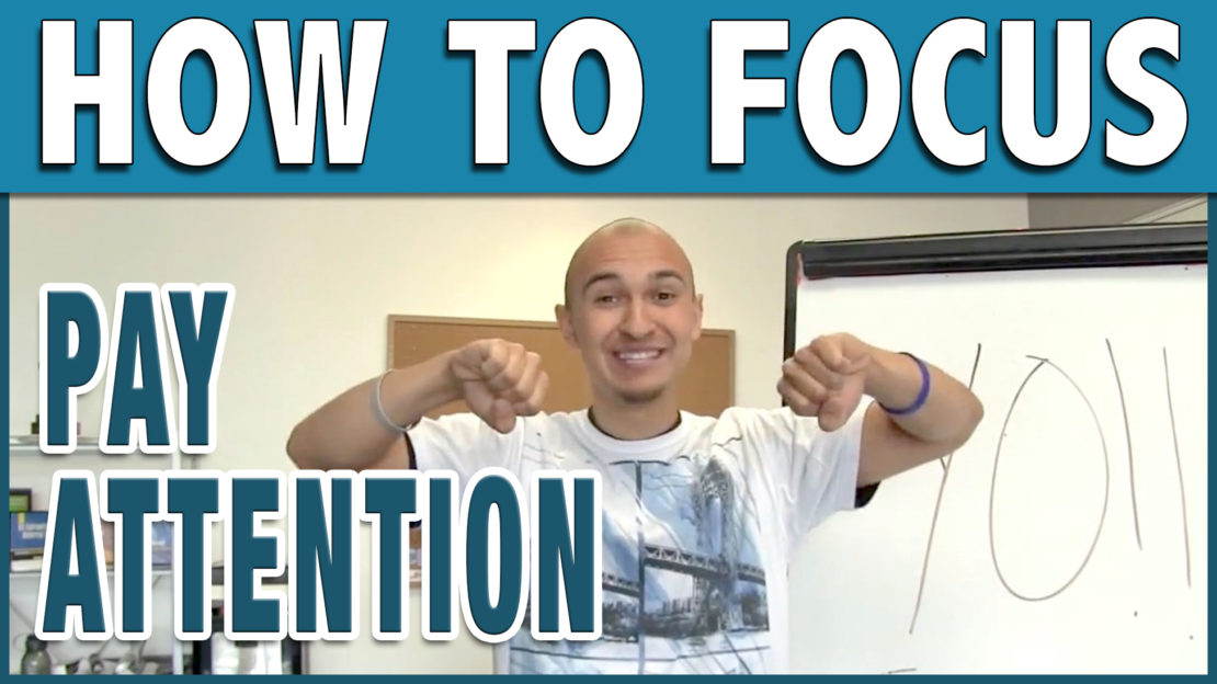 pay attention focus video | An Empowered Mind