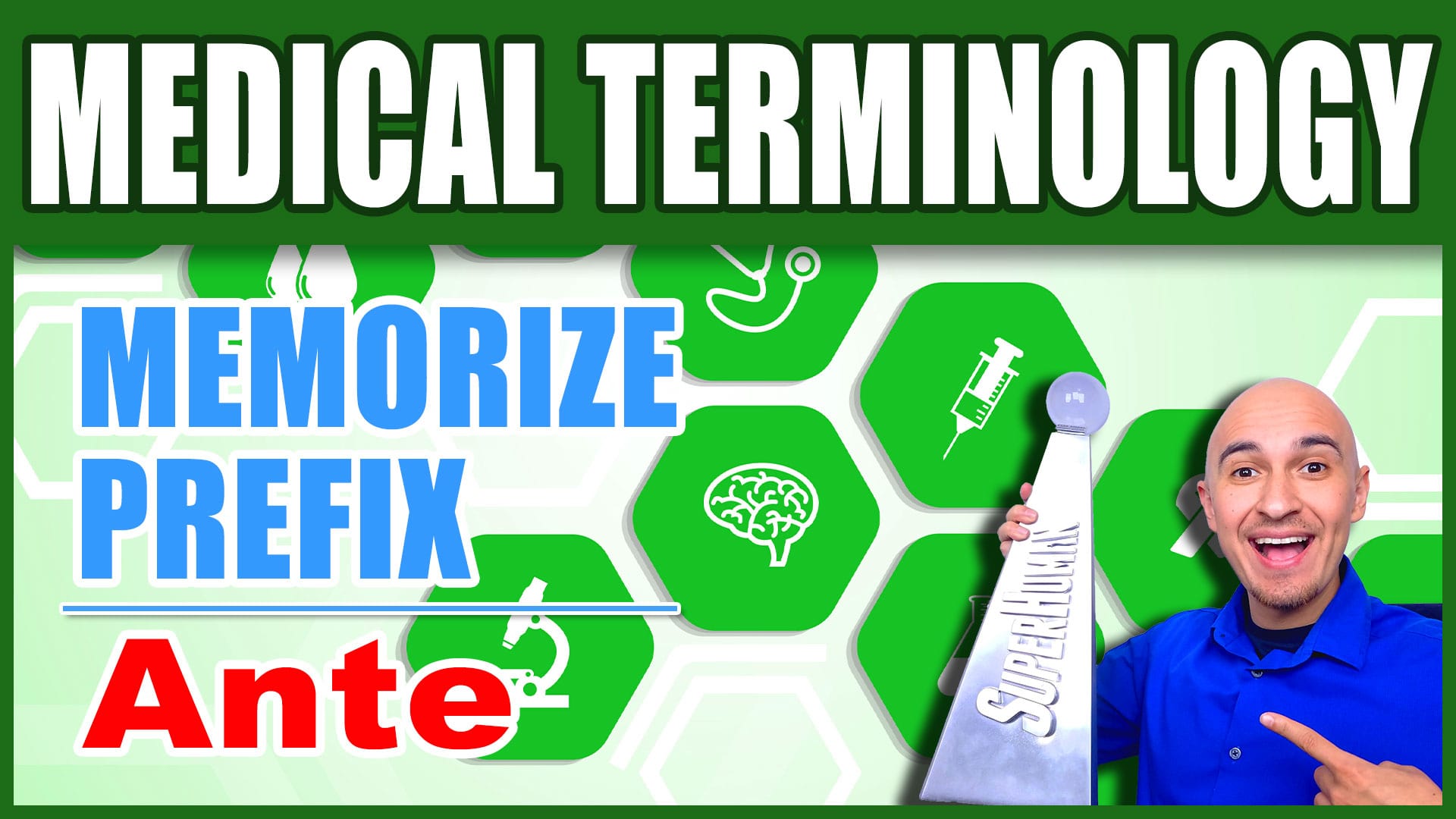 Ante Medical Term Prefix Quickly Memorize Meaning Definition 