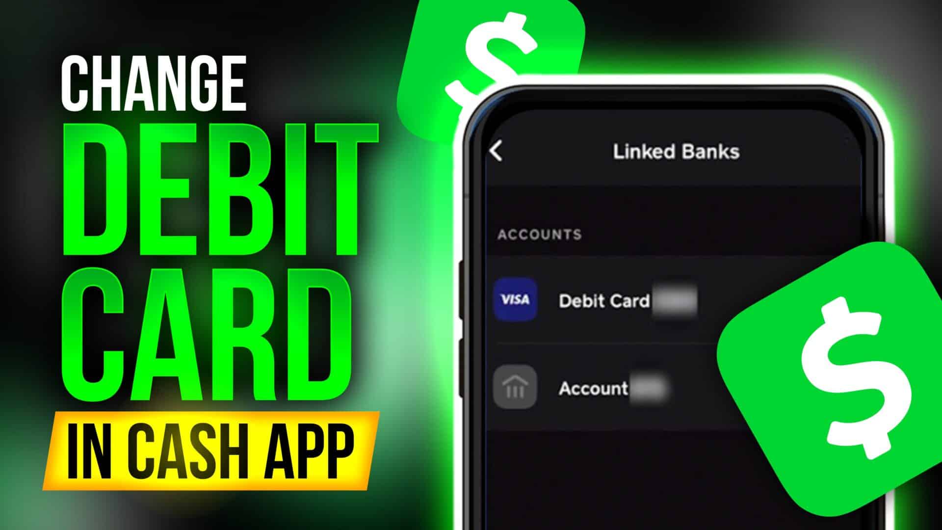How To Change Card on Cash App - Update Your Debit Card Info