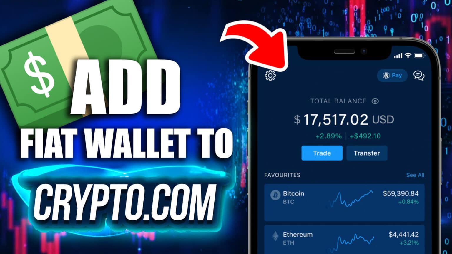 How to Set Up Fiat Wallet on Crypto.com Add USD and Buy Crypto